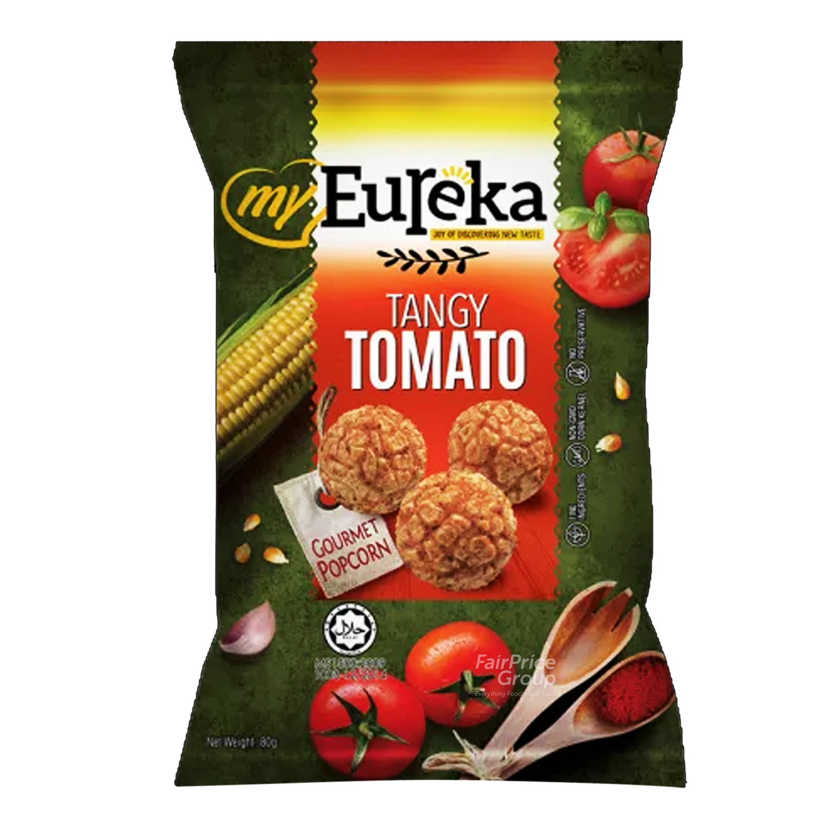 Eureka Popcorn - Tangy Tomato | NTUC FairPrice