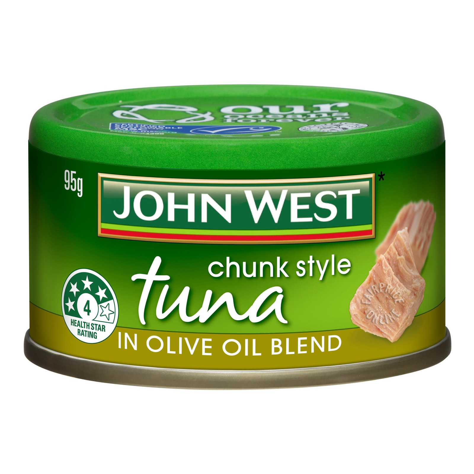 John West Tuna in Olive Oil Blend (Chunk Style) | NTUC FairPrice