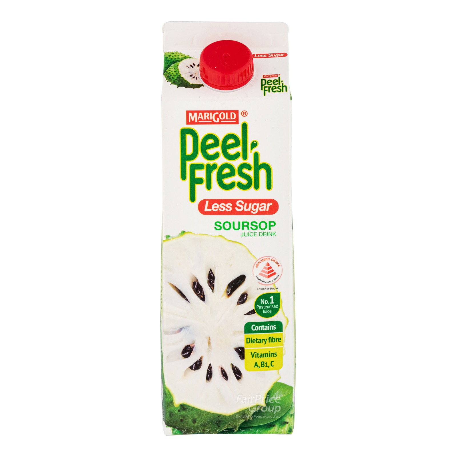 Marigold Peel Fresh Juice - Soursop (Less Sugar) | NTUC FairPrice
