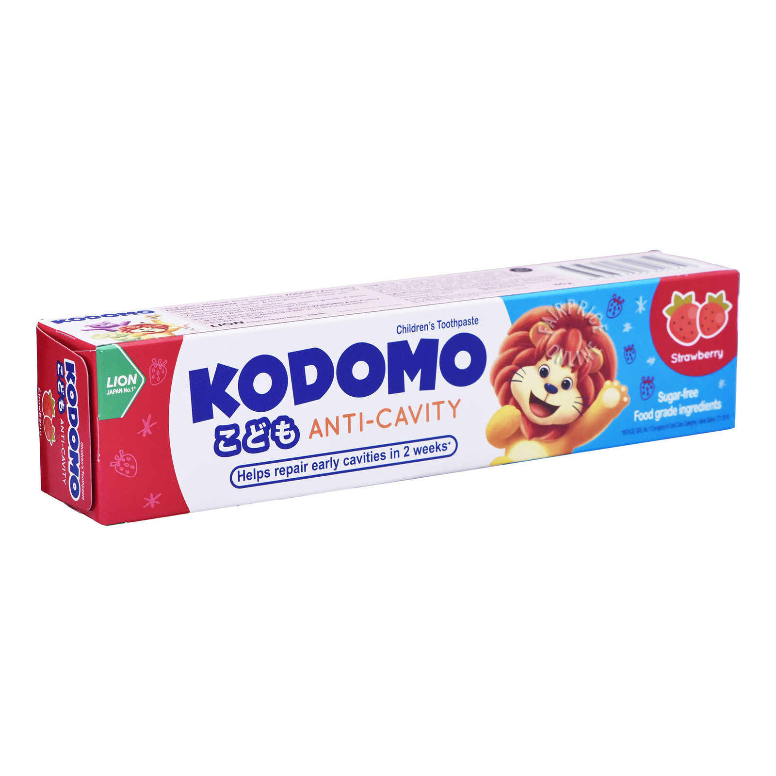 Kodomo Anti-Cavity Children's Toothpaste - Strawberry | NTUC FairPrice