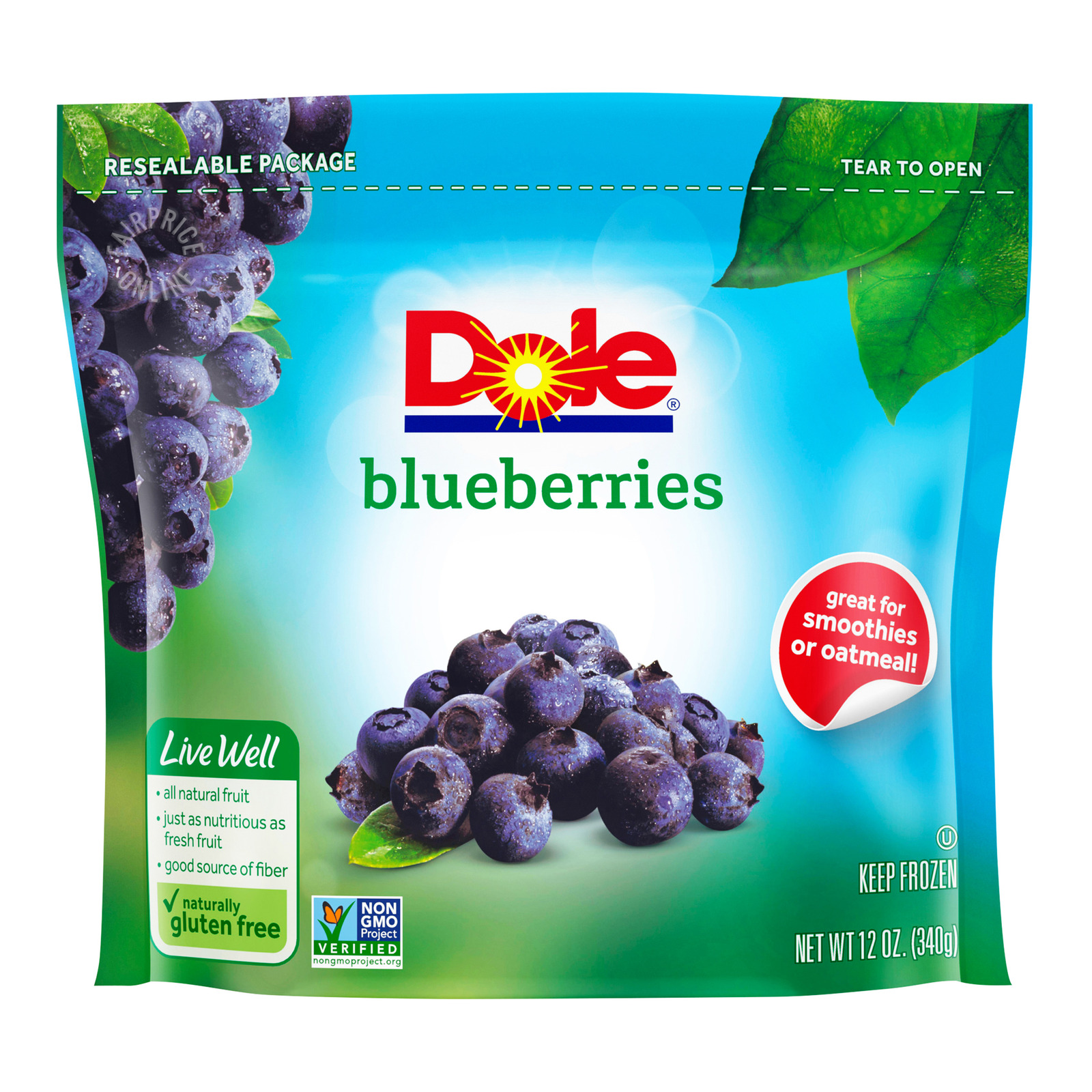 Dole Frozen Fruit - Blueberries | NTUC FairPrice