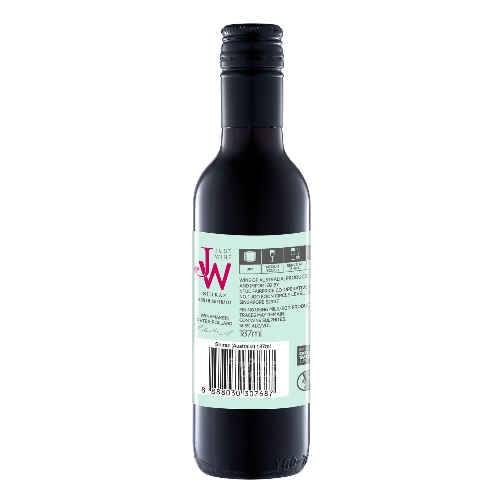 Just Wine Red Wine - Shiraz | NTUC FairPrice