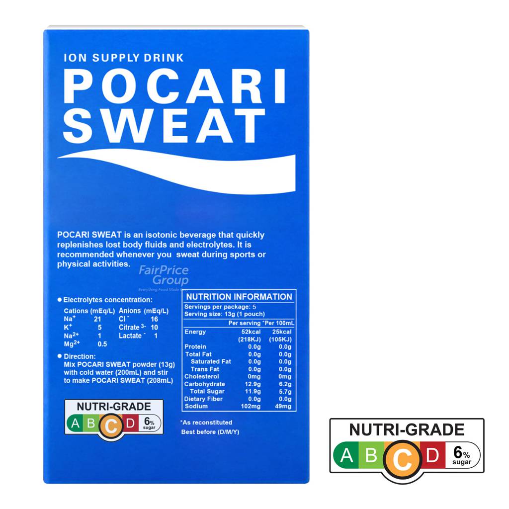 Pocari Sweat Isotonic Drink Powder Sachet | NTUC FairPrice