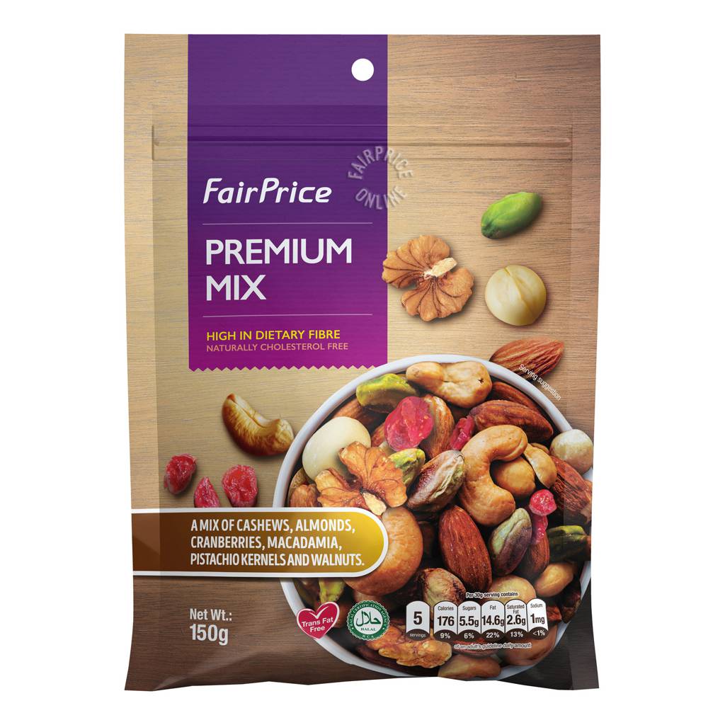FairPrice Snacks - Mixed Nuts (Premium) | NTUC FairPrice