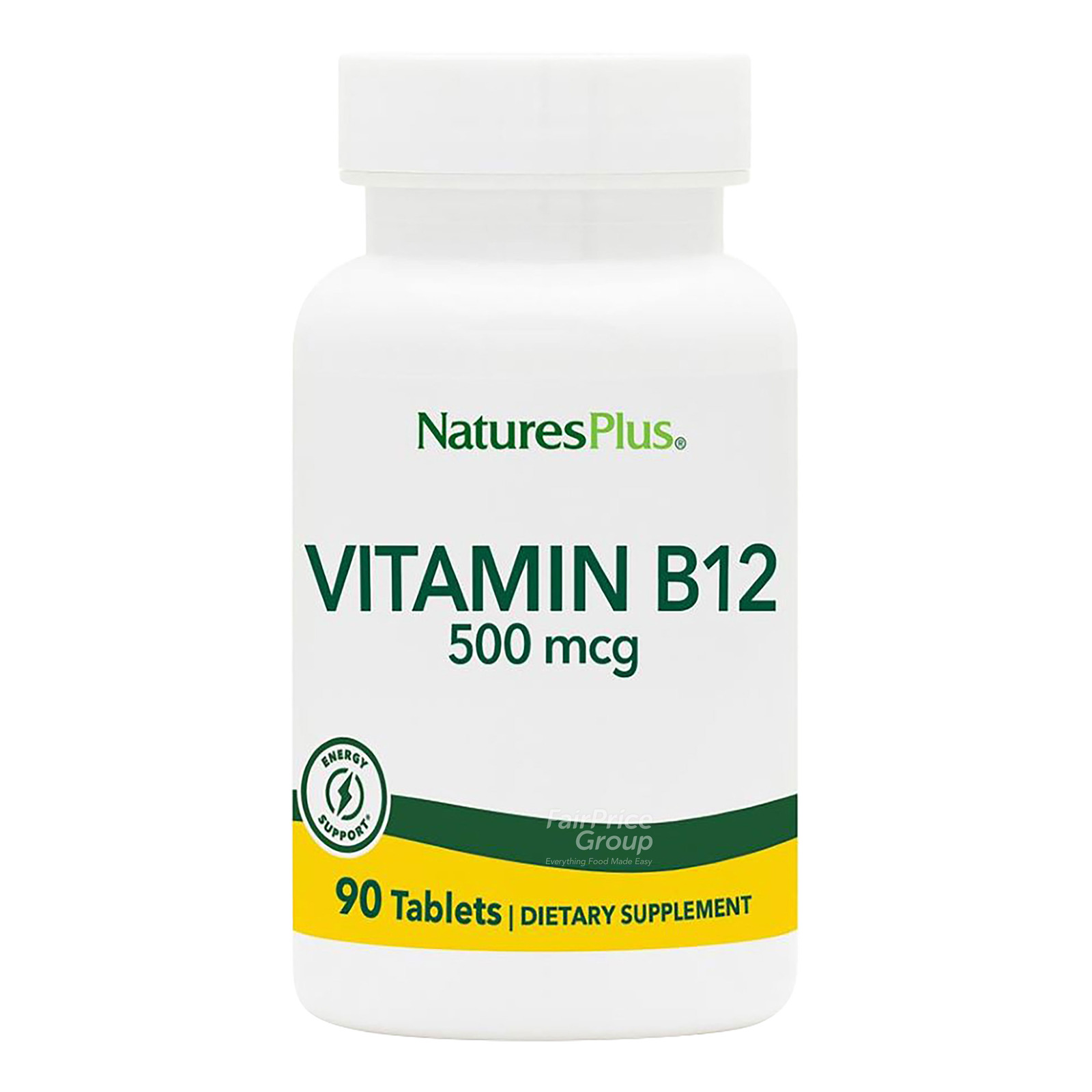 NaturePlus Vitamin B12 500mcg Tablet | NTUC FairPrice