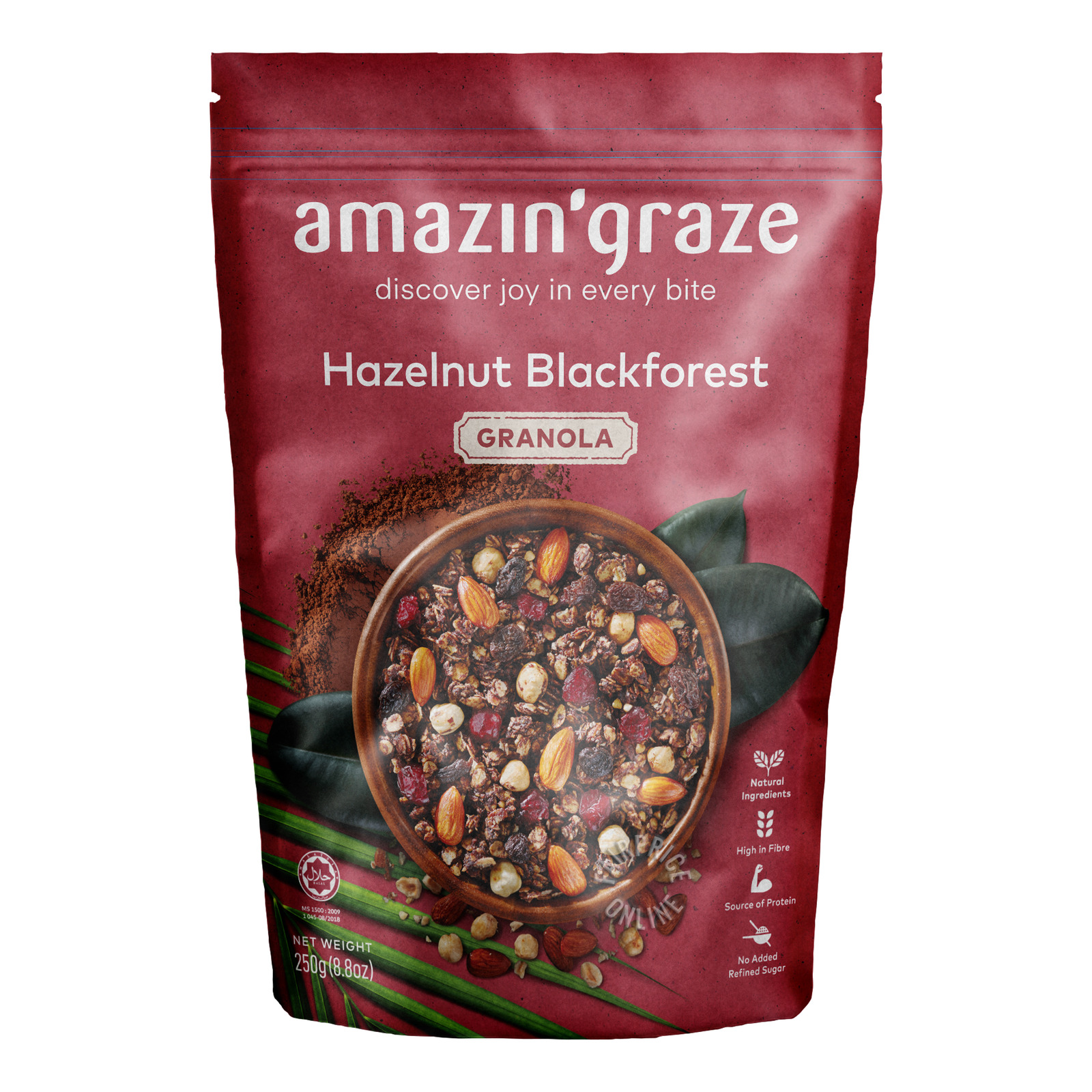 Amazin' Graze Granola - Hazelnut Blackforest | NTUC FairPrice