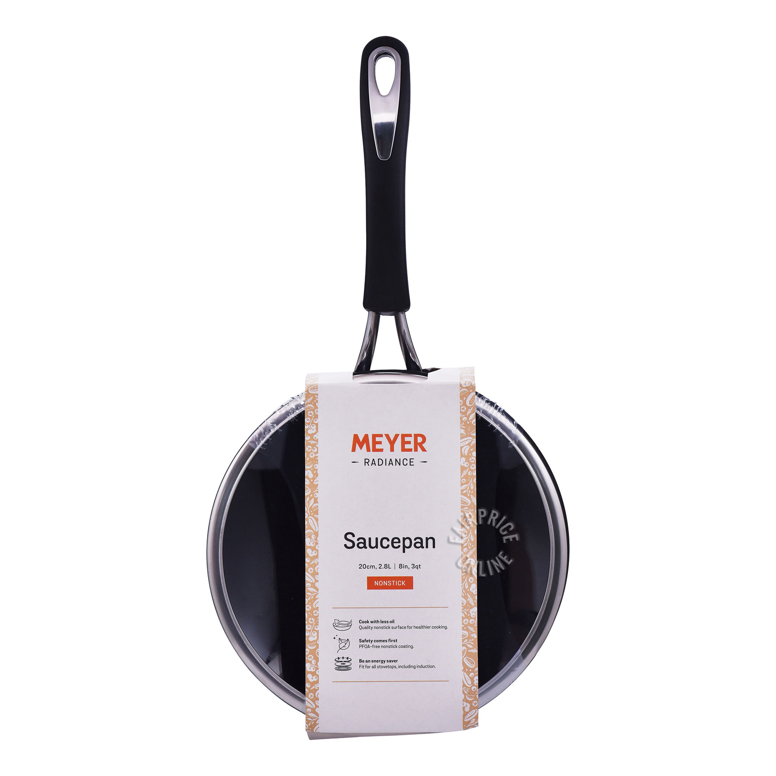 Zebra Loop Handle Pot - 12cm | NTUC FairPrice