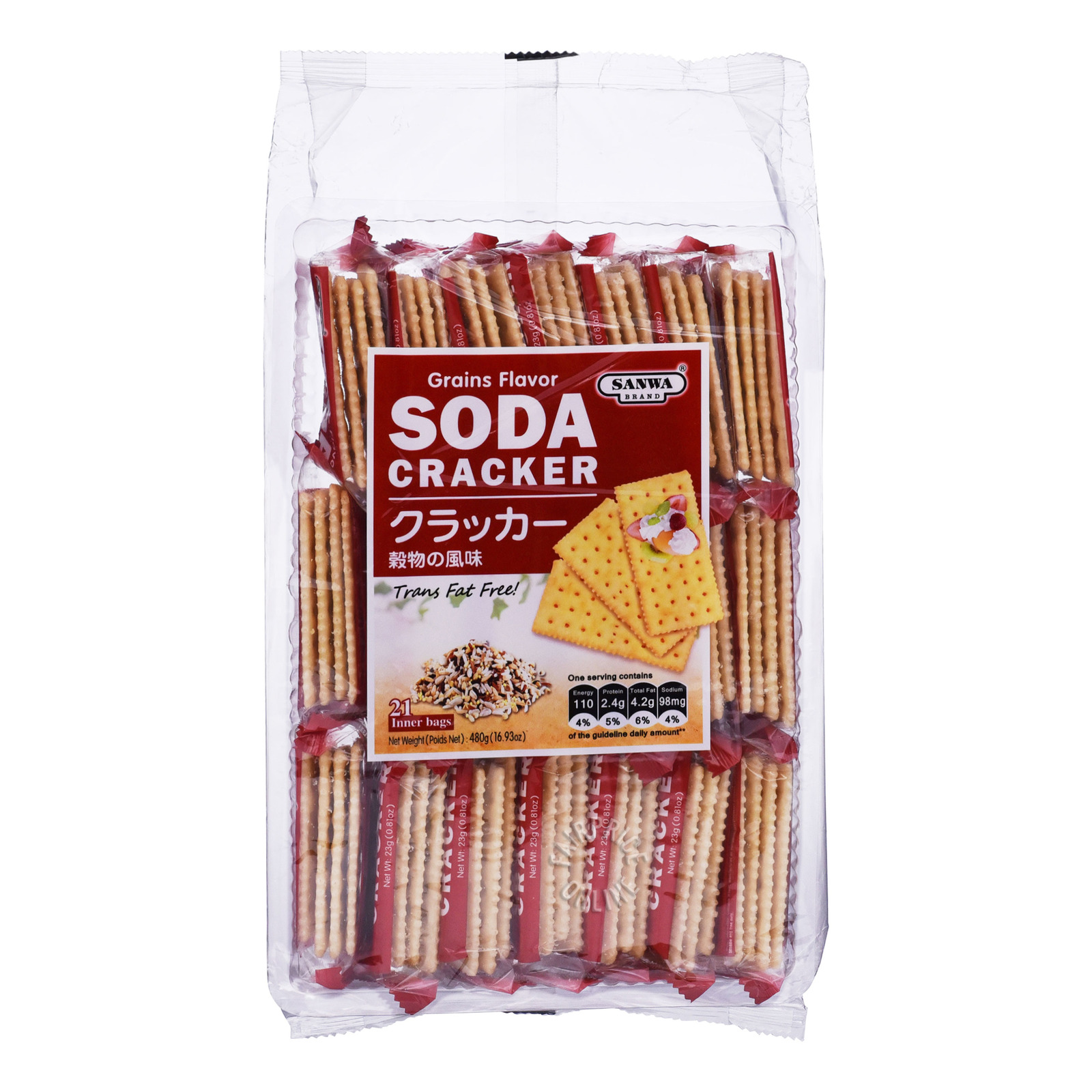 Sanwa Soda Crackers - Grain | NTUC FairPrice