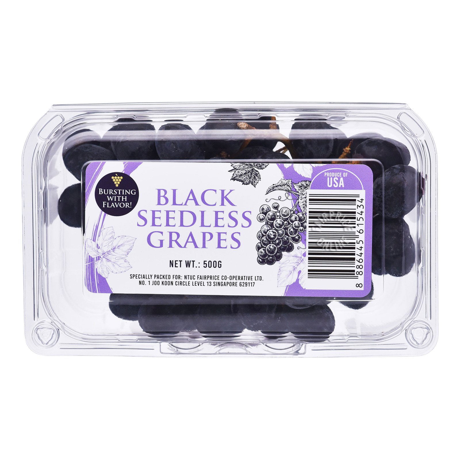 USA Black Seedless Grapes | NTUC FairPrice