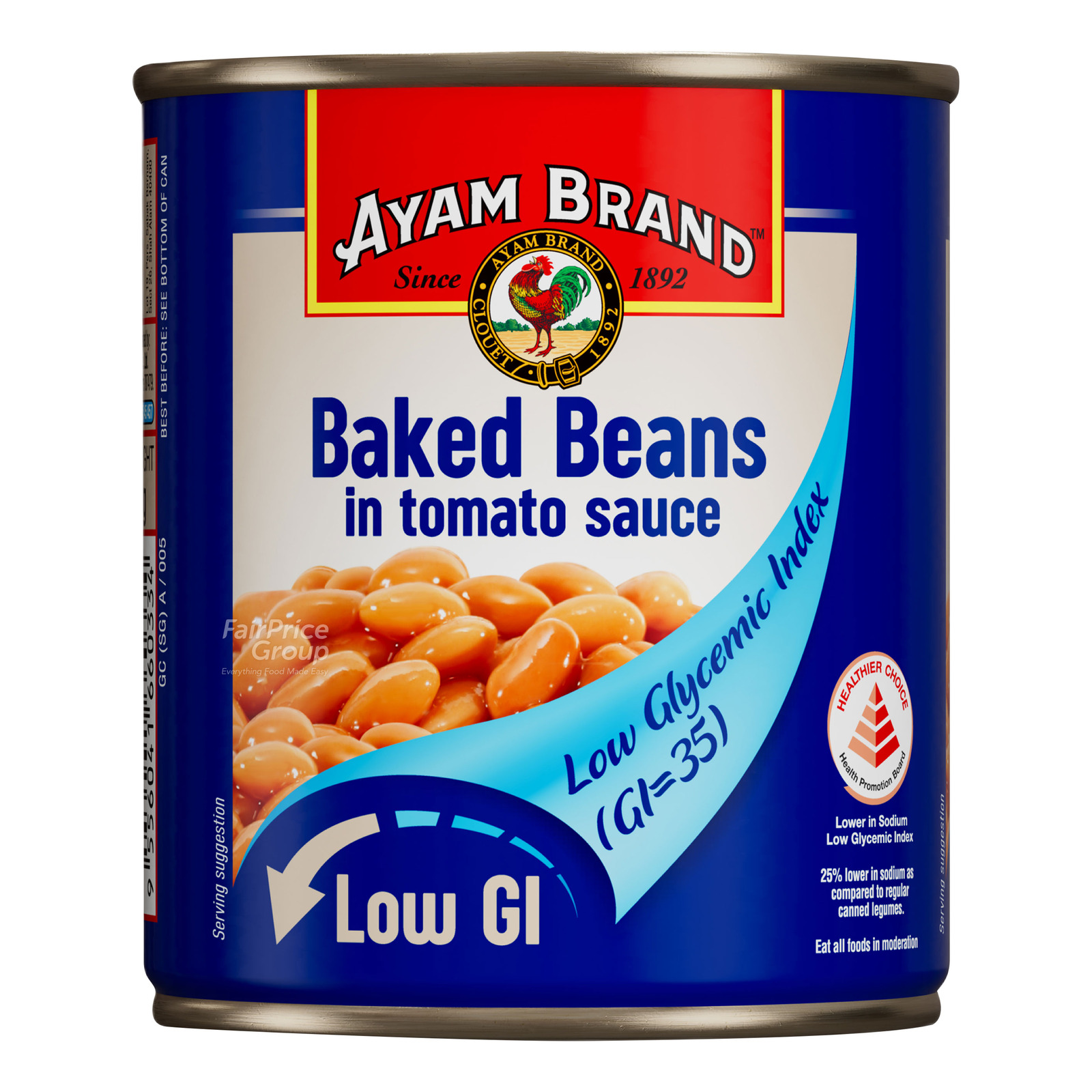 Ayam Brand Baked Beans in Tomato Sauce - Low GI | NTUC FairPrice