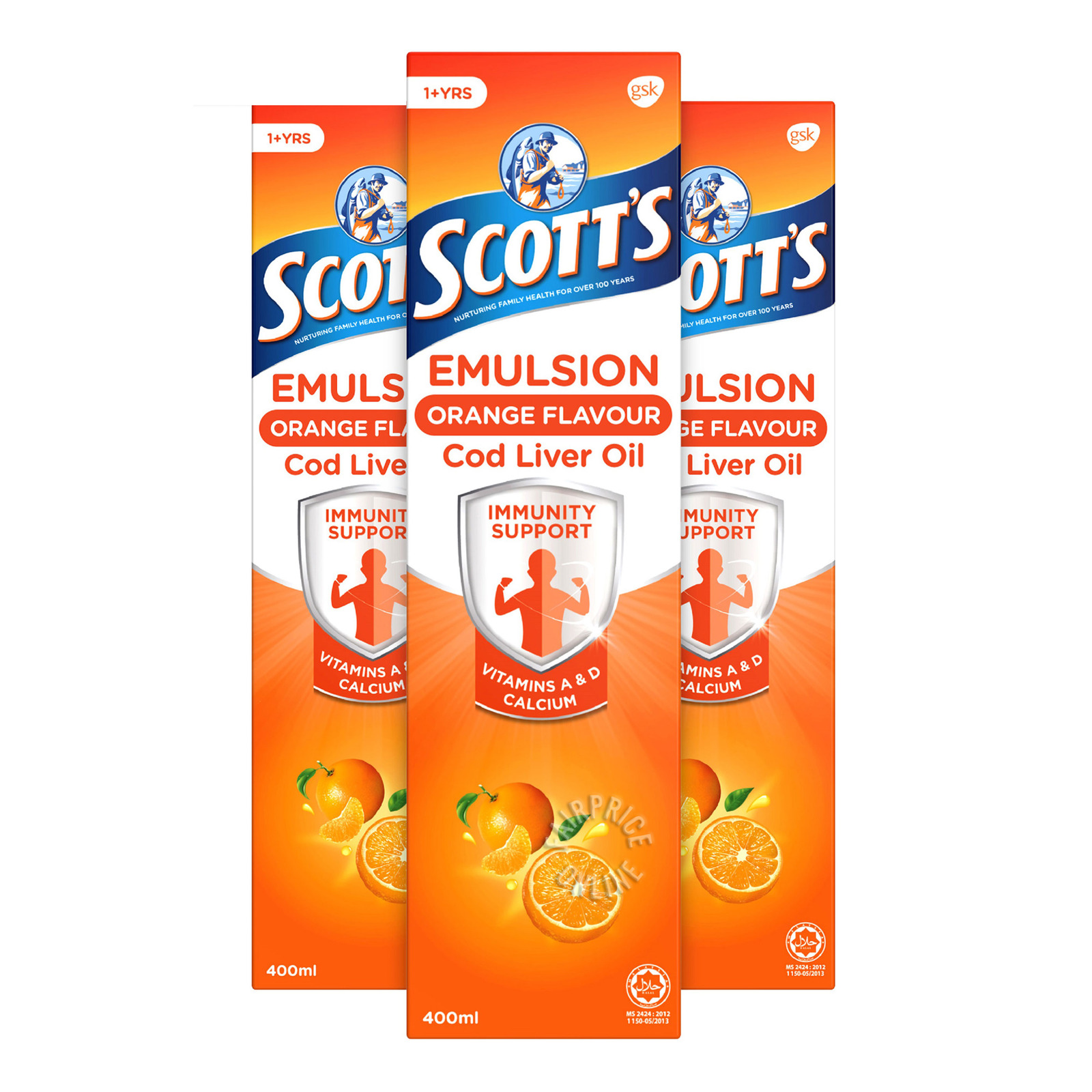 Scott's Emulsion Cod Liver Oil - Orange | NTUC FairPrice