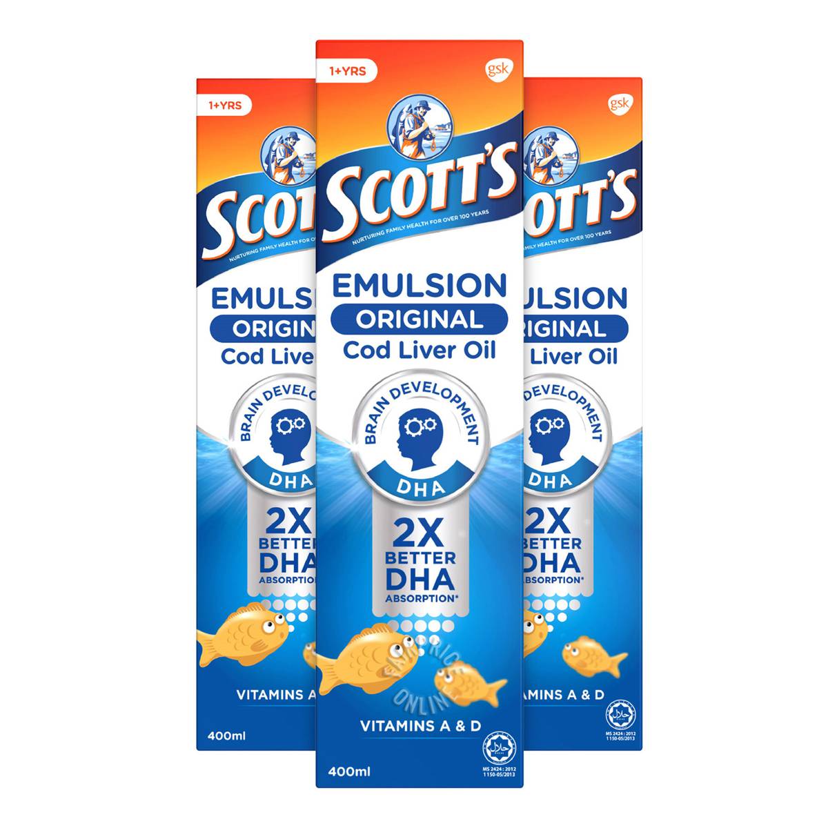 Scott's Emulsion Cod Liver Oil - Original | NTUC FairPrice