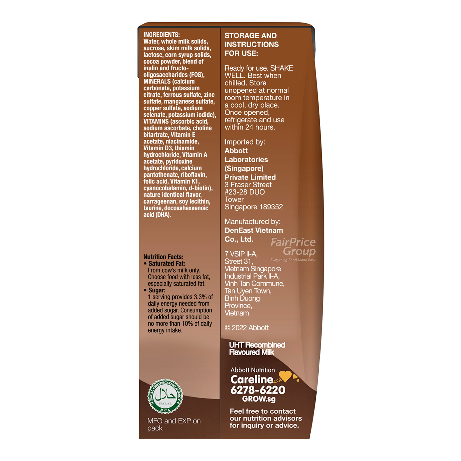 Ensure Plus Nutrition Facts Singapore | Besto Blog