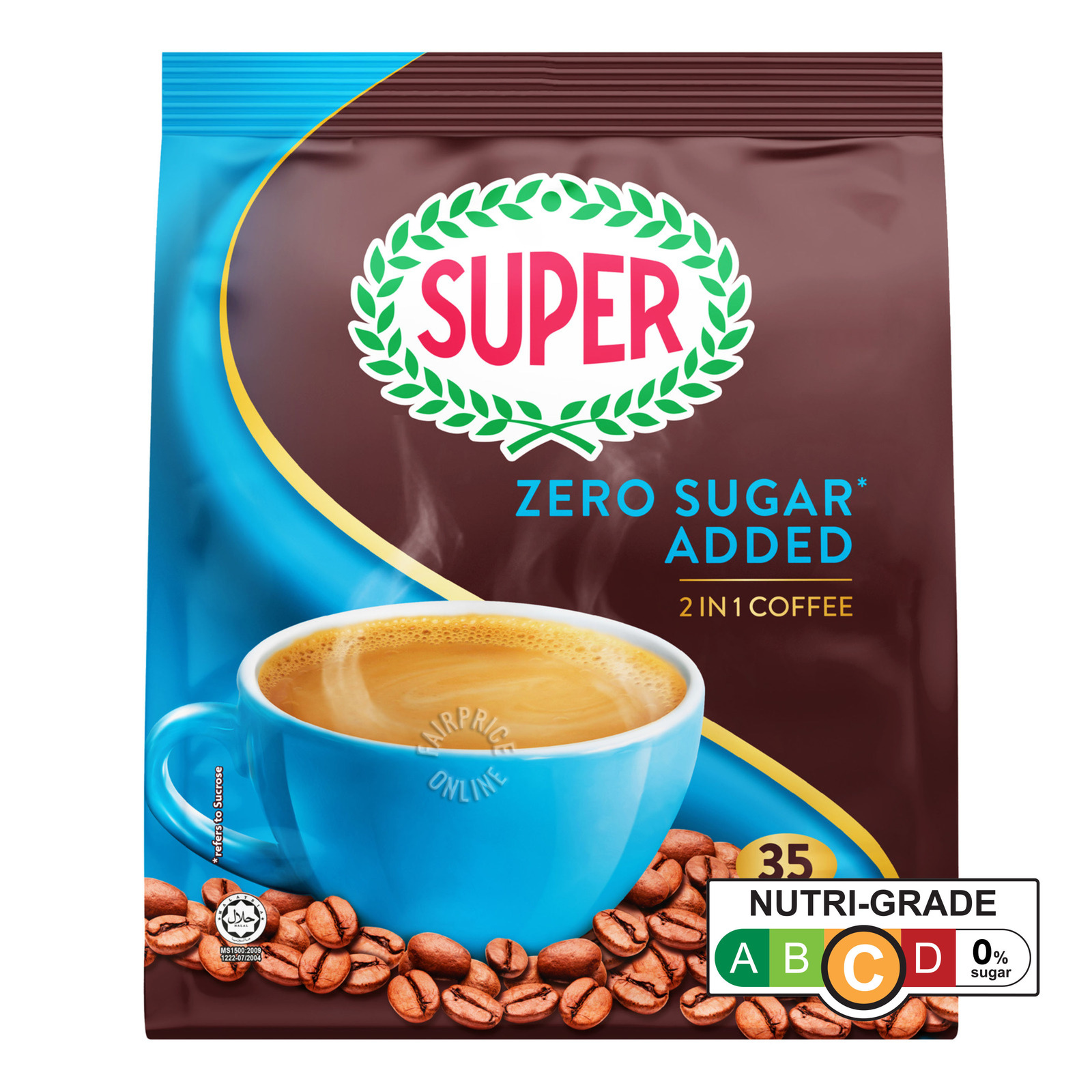 Super 2-In-1 Instant Coffee - Zero Sugar | NTUC FairPrice