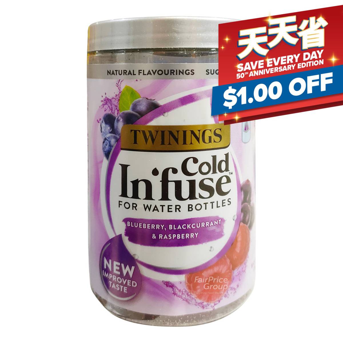 Twinings Cold Infuse Tea - Blueberry- Apple & Blackcurrant | NTUC FairPrice