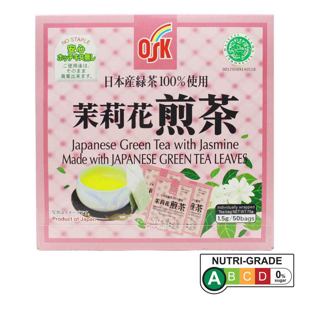 OSK Japanese Green Tea Bags - Jasmine | NTUC FairPrice