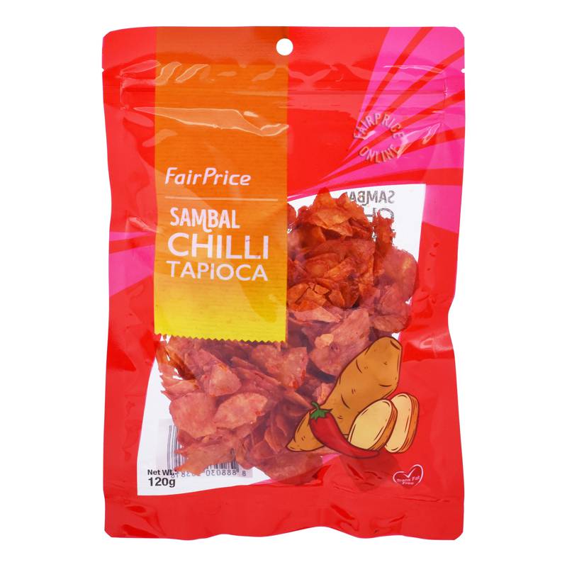 FairPrice Sambal Chilli Tapioca Crisps | NTUC FairPrice