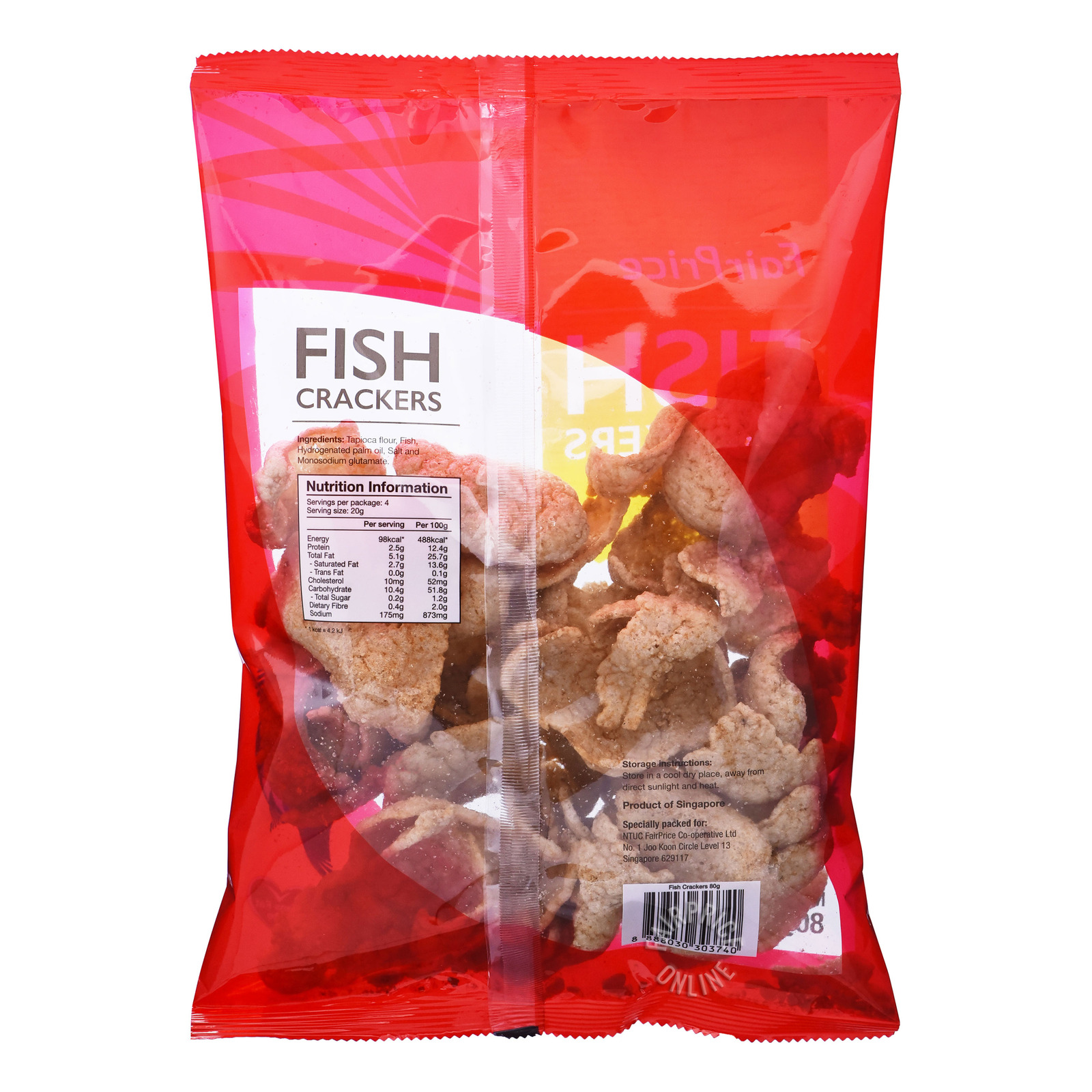 FairPrice Fish Crackers | NTUC FairPrice