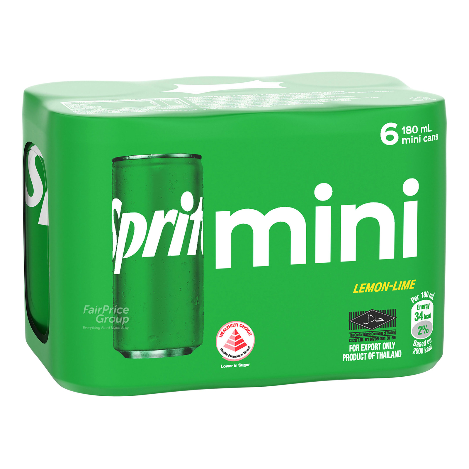 Sprite Sparkling Lemon Lime Can Drink - Mini for $4.95 from Fairprice ...