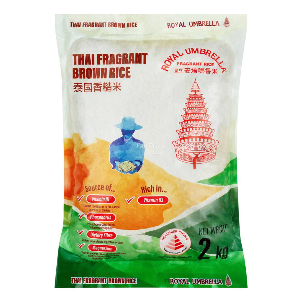Royal Umbrella Thai Fragrant Brown Rice | NTUC FairPrice