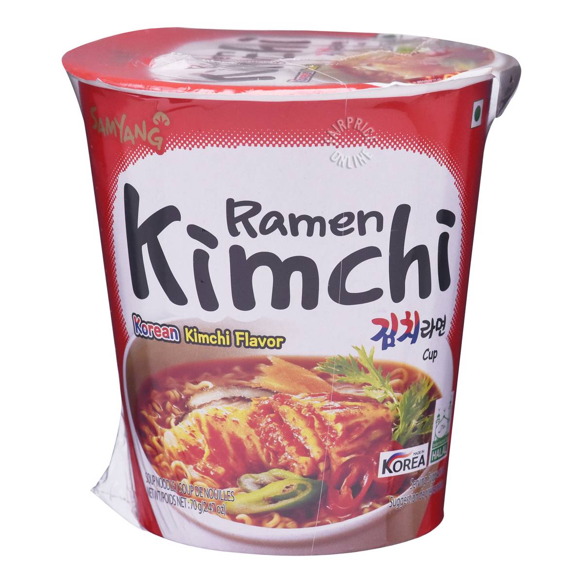Samyang Ramen Instant Cup Noodle - Kimchi | NTUC FairPrice