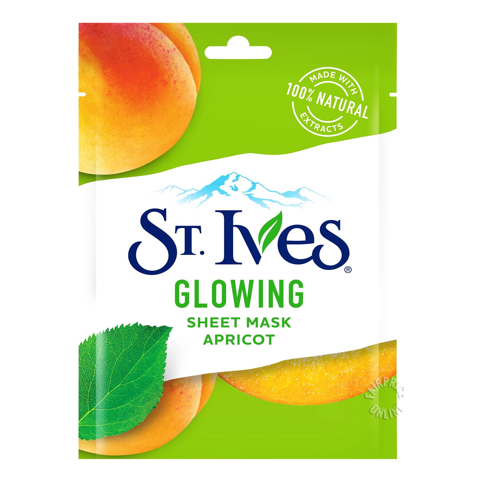 St Ives Glowing Sheet Mask | NTUC FairPrice
