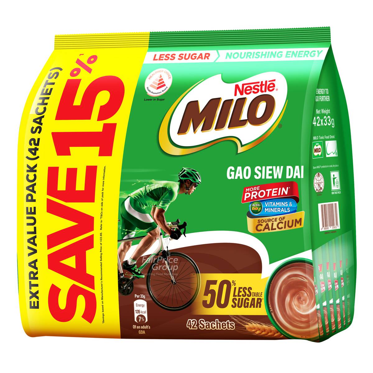 Milo Instant Chocolate Malt with Milk - Gao Siew Dai | NTUC FairPrice