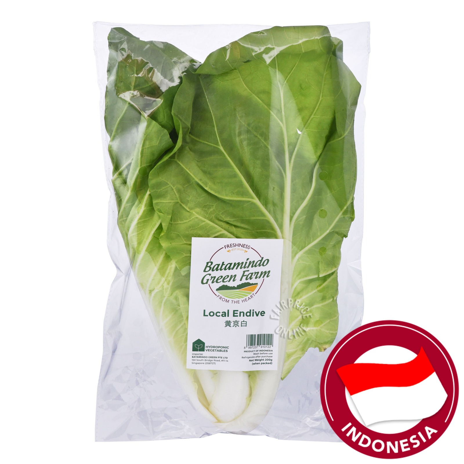 Batamindo Green Farm Local Endive | NTUC FairPrice