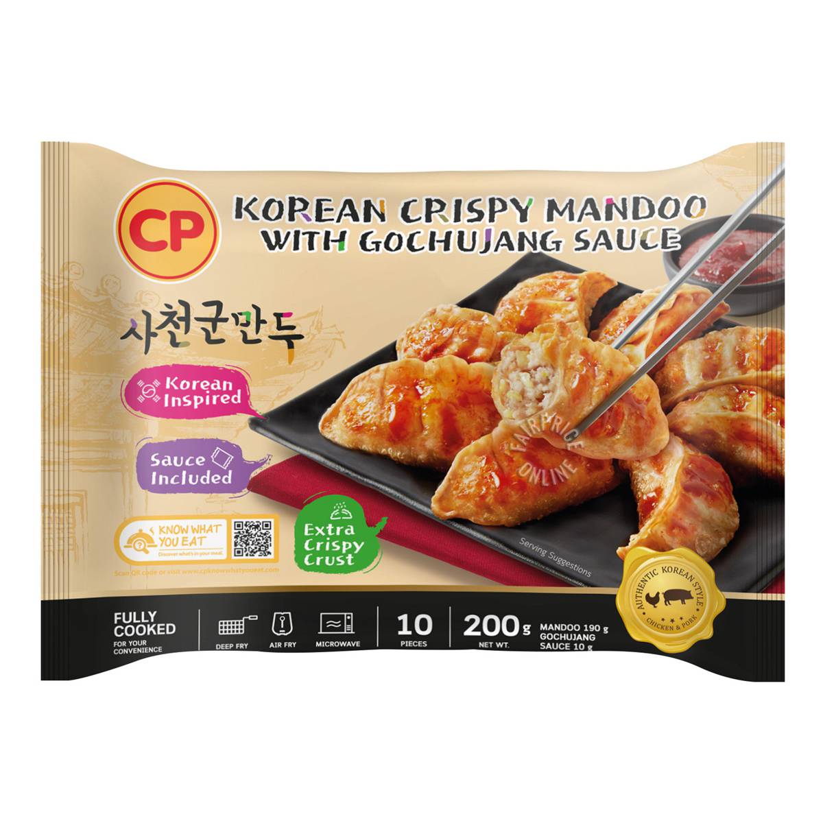 CP Korean Crispy Mandoo & Gochujang Sauce | NTUC FairPrice