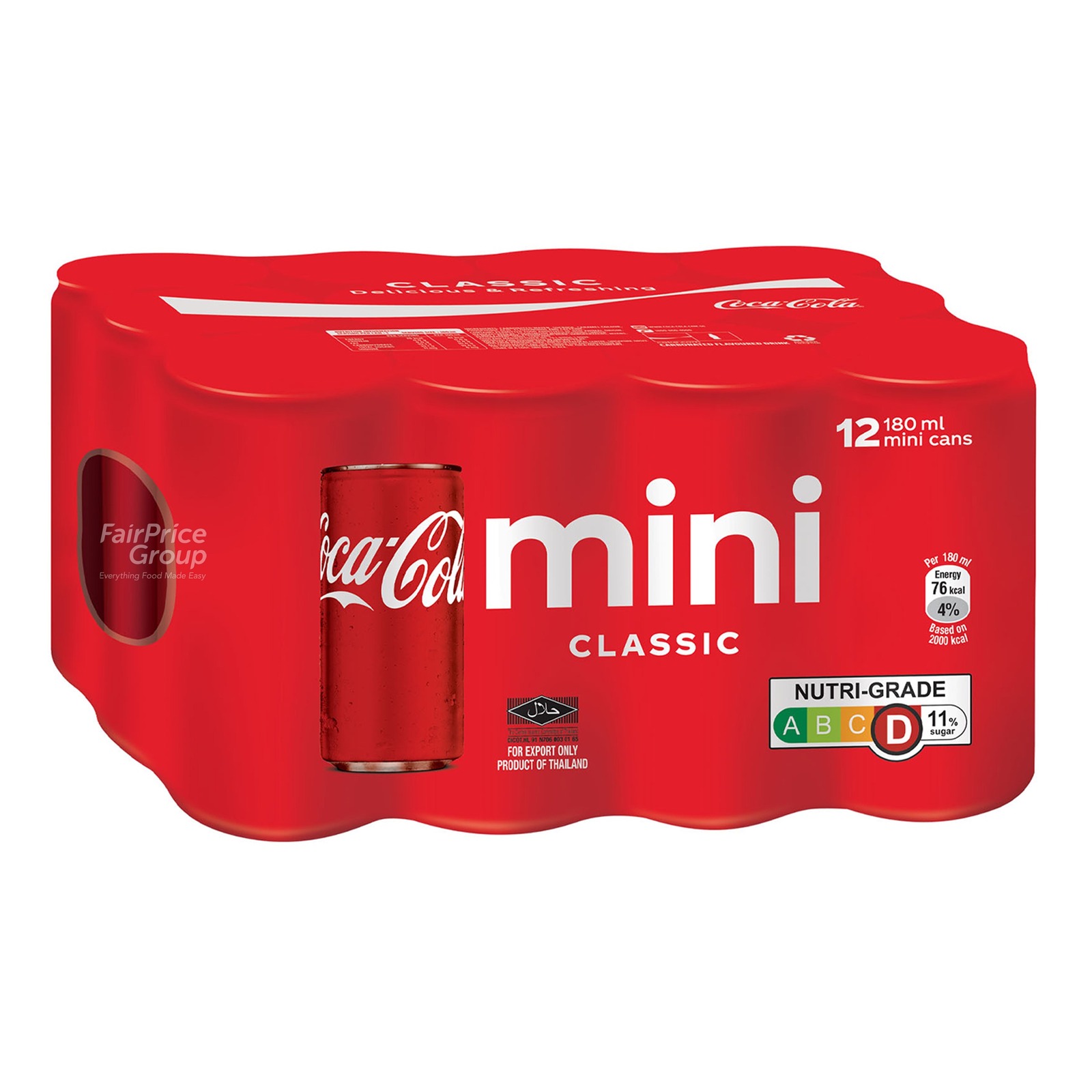 Coca-Cola Mini Can Drink - Classic | NTUC FairPrice