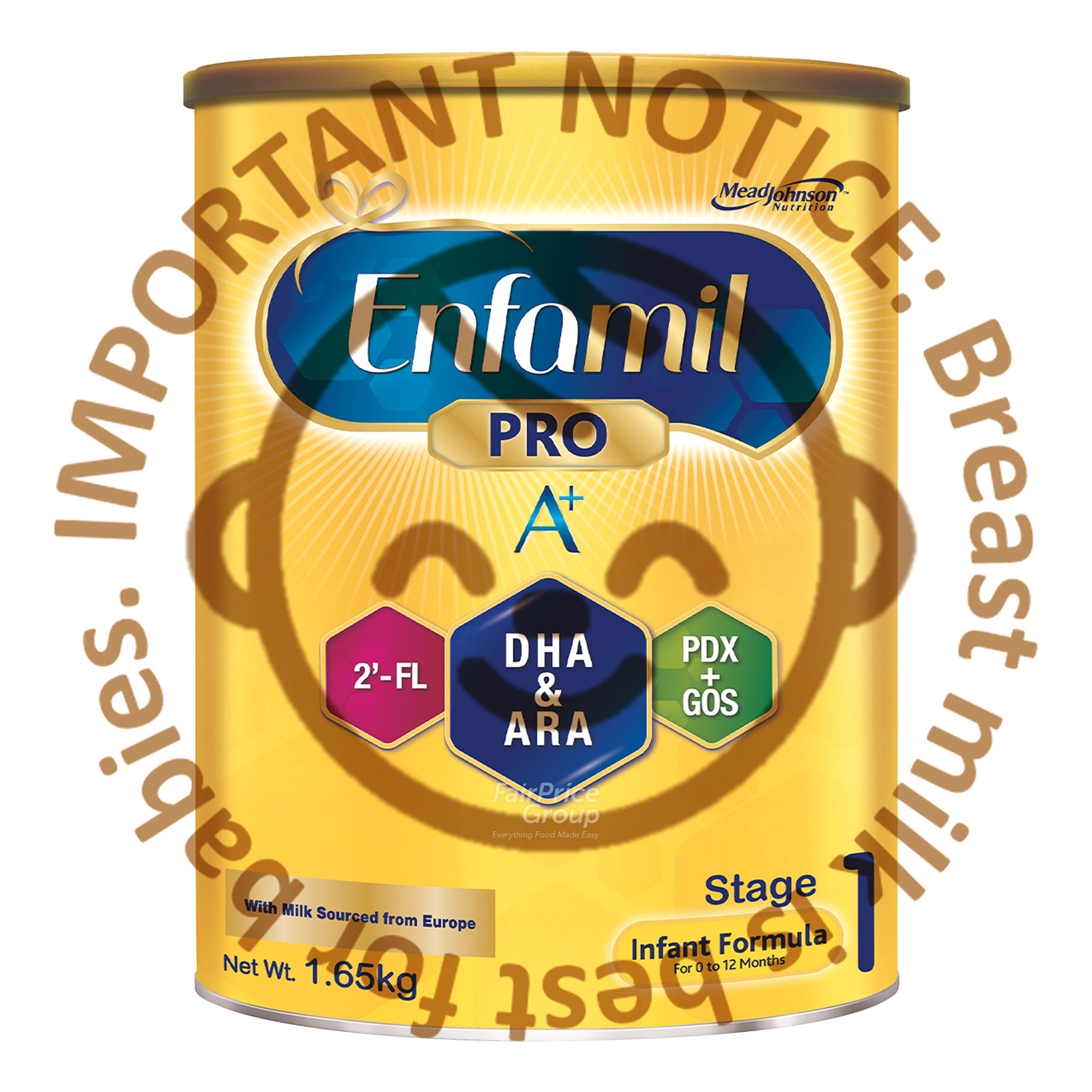 Enfamil Pro A+ Infant Milk Formula - Stage 1 | NTUC FairPrice