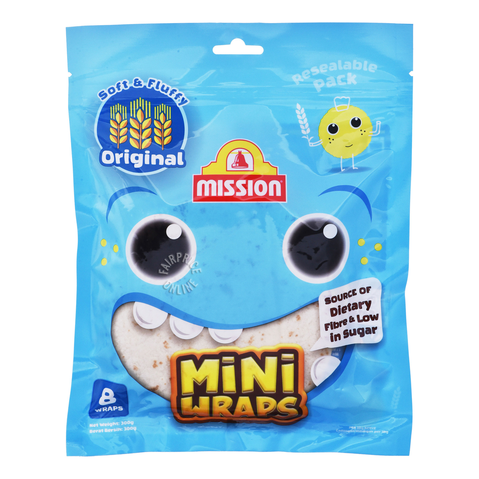 Mission Mini Wraps - Original | NTUC FairPrice
