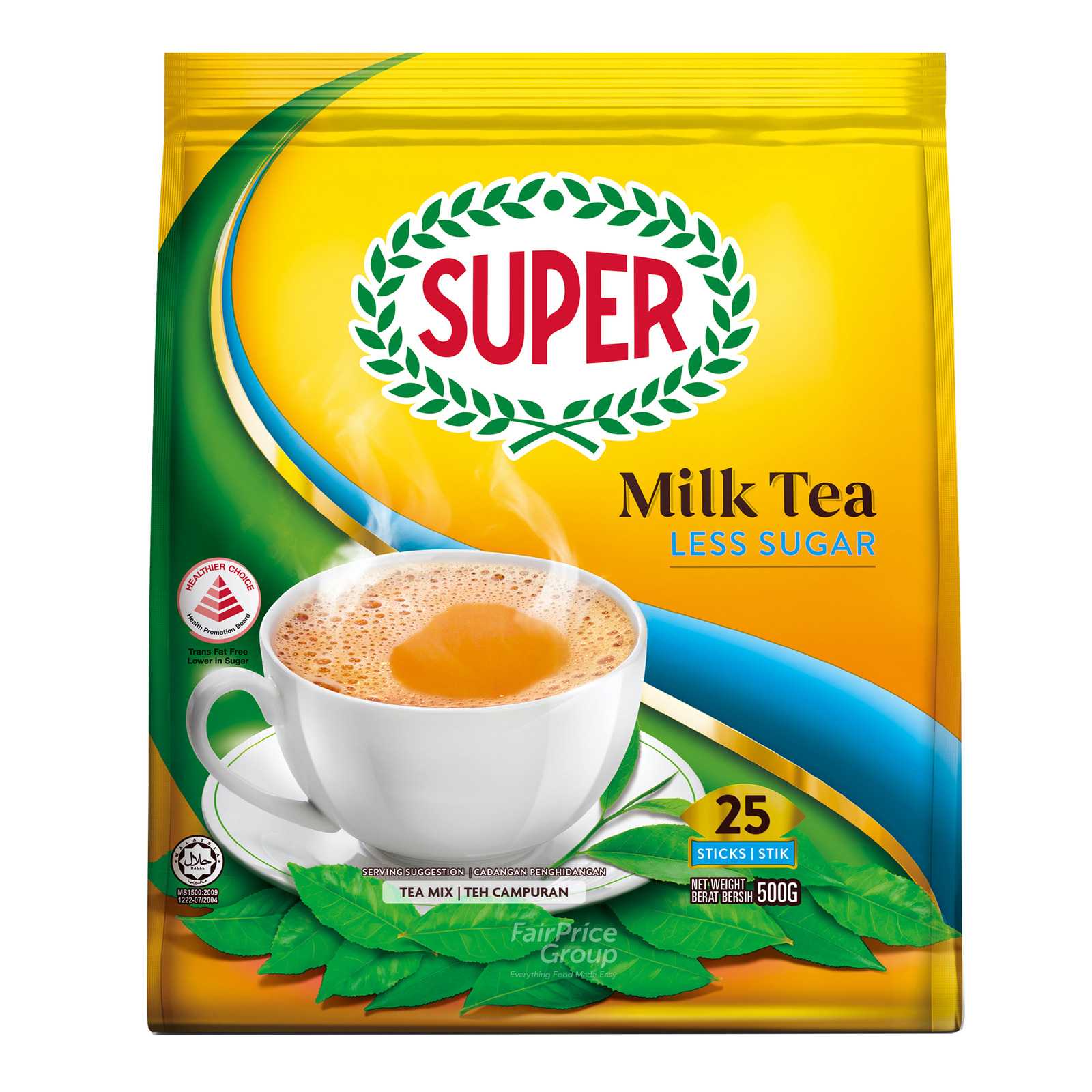 Super 3 in 1 Instant Milk Tea - Less Sugar | NTUC FairPrice