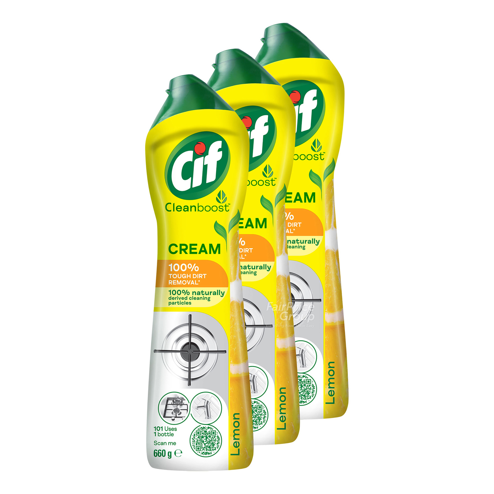 Cif Cream Surface Cleanser - Lemon | NTUC FairPrice