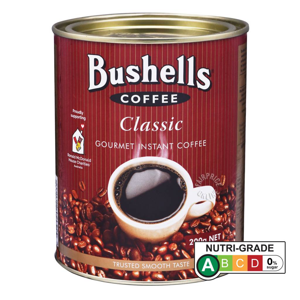Bushells Gourment Instant Coffee - Classic | NTUC FairPrice
