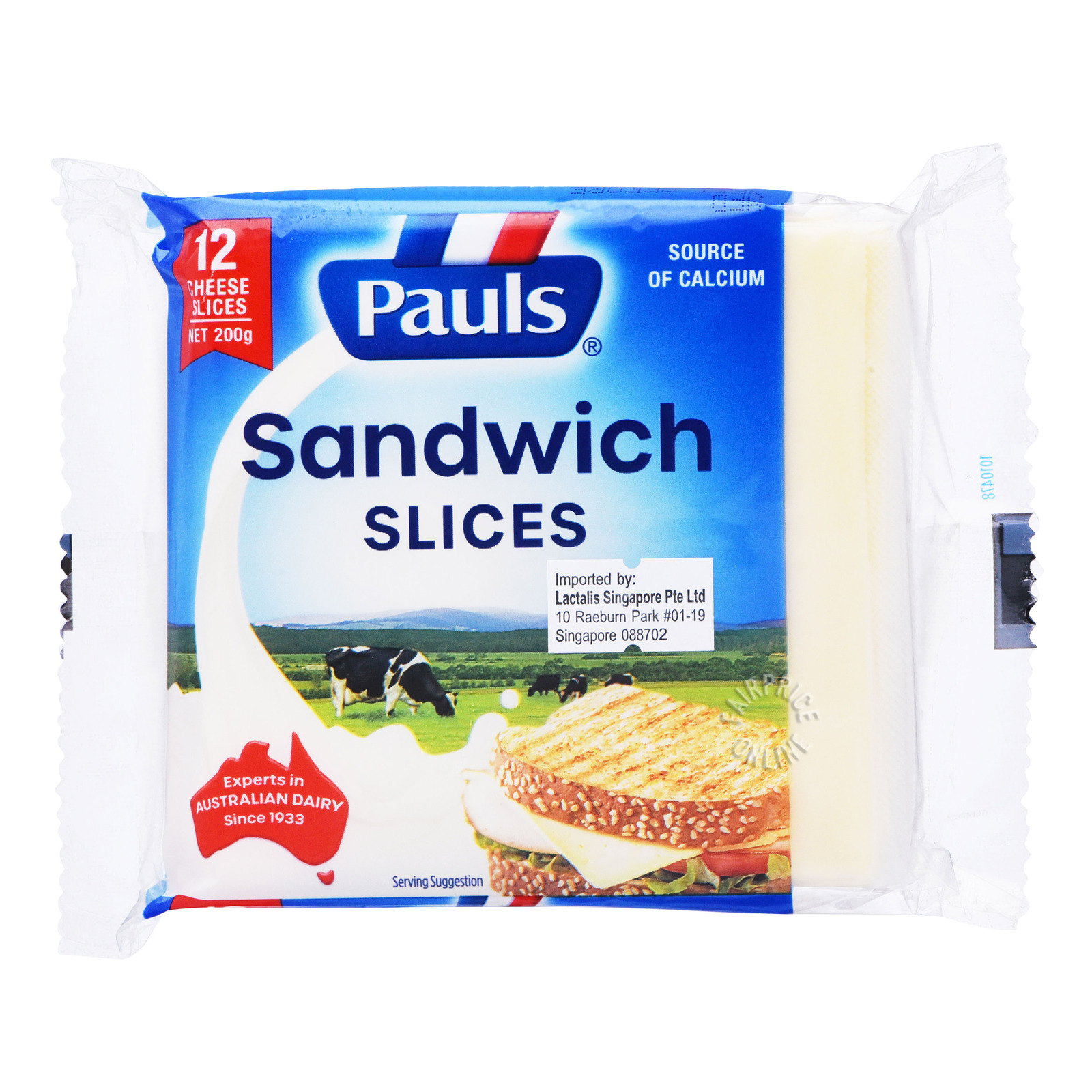 Pauls Cheese Slices - Sandwich | NTUC FairPrice