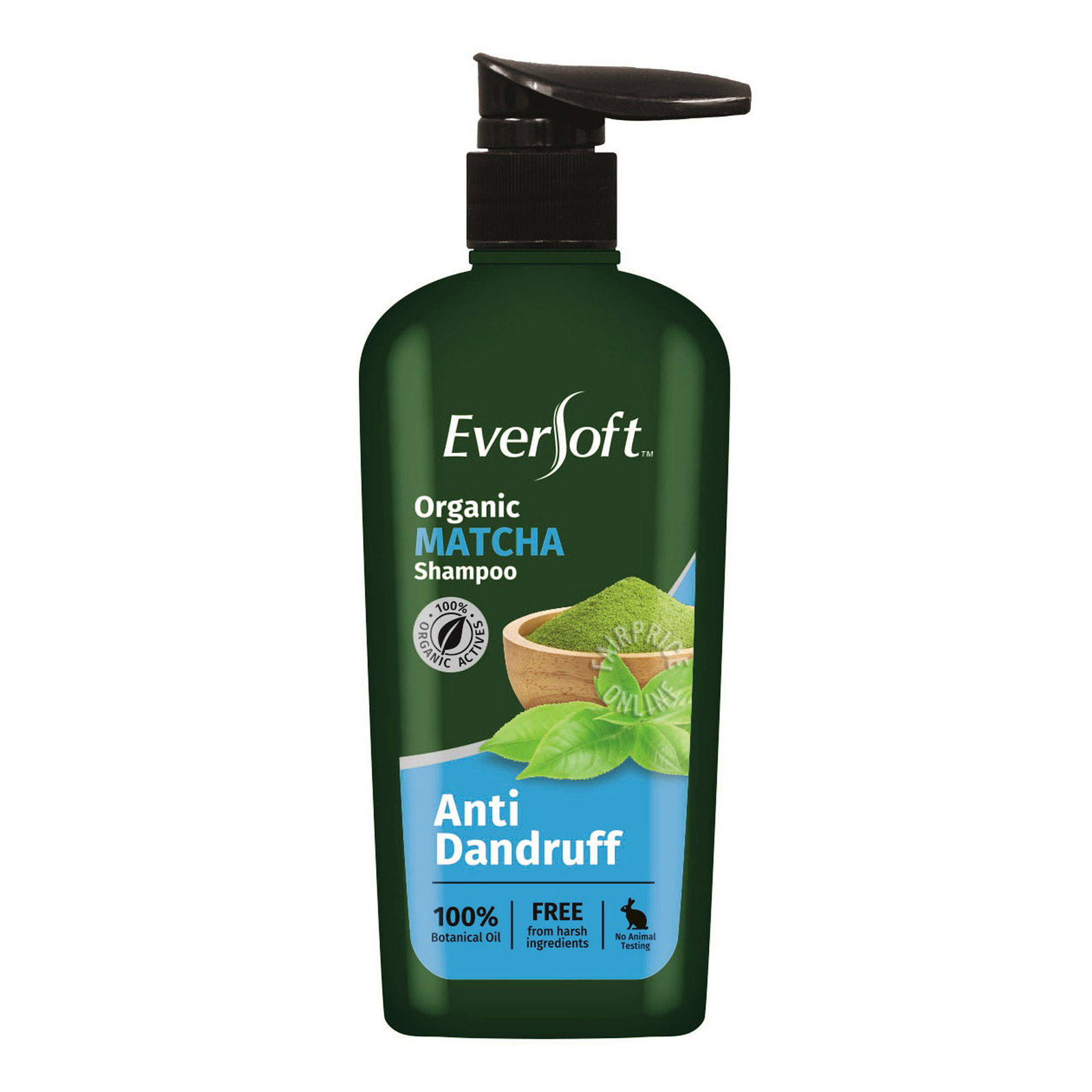 Eversoft Organic Matcha Shampoo - Anti Dandruff | NTUC FairPrice