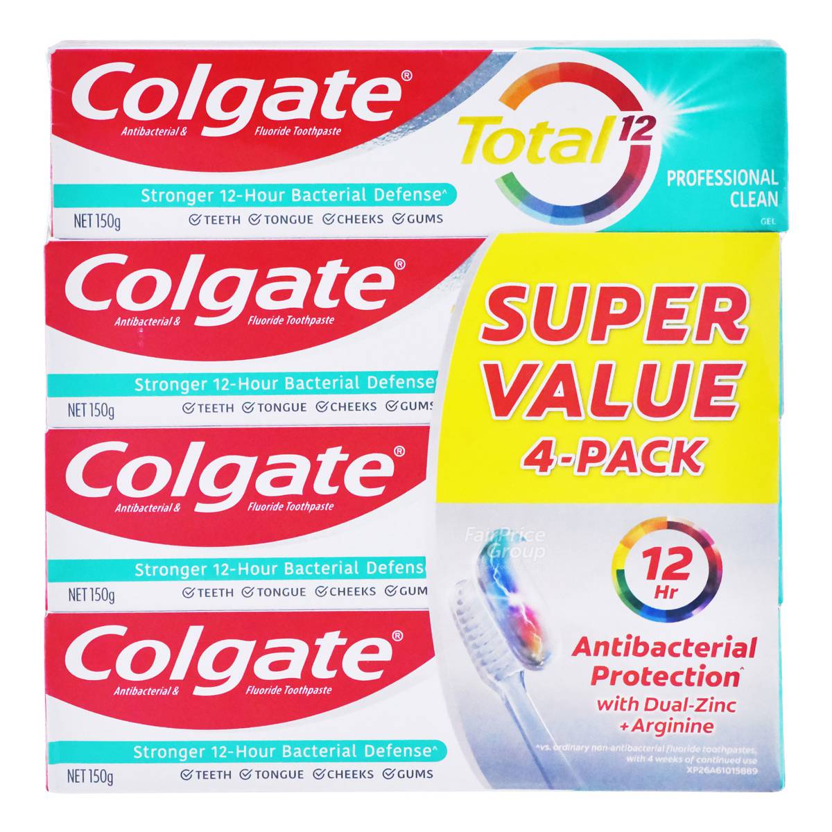 Colgate Total 12 Toothpaste - Professional Clean | NTUC FairPrice