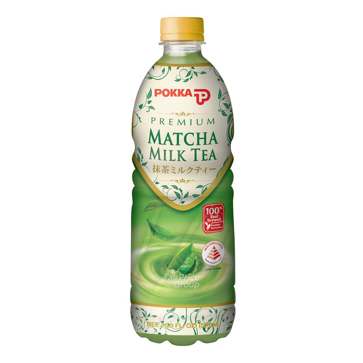Pokka Bottle Drink - Premium Matcha Milk Tea | NTUC FairPrice