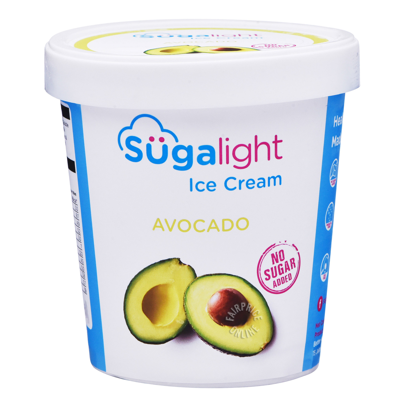 Sugalight Ice Cream Tub - Avocado | NTUC FairPrice
