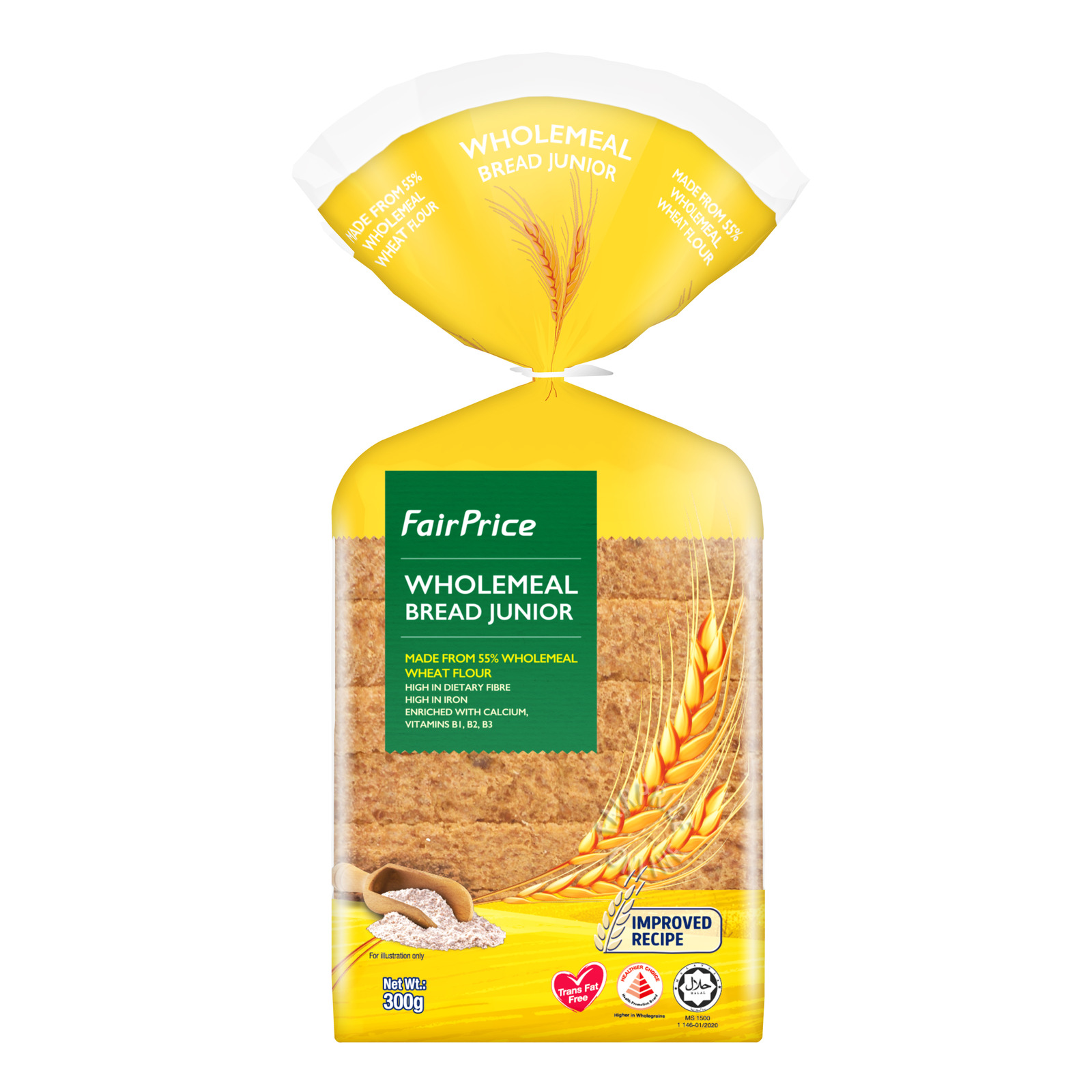 FairPrice Bread - Wholemeal (Junior) | NTUC FairPrice