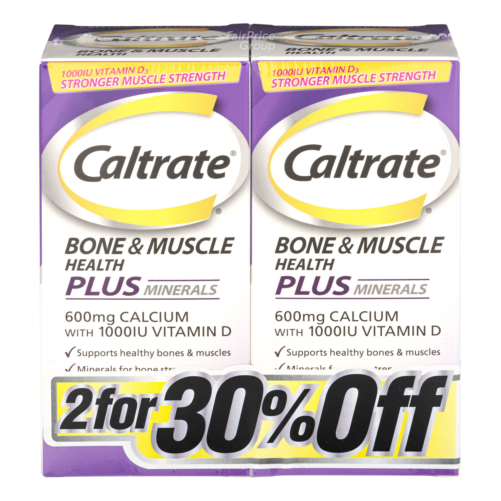 Caltrate Plus Mineral 1000IU | NTUC FairPrice