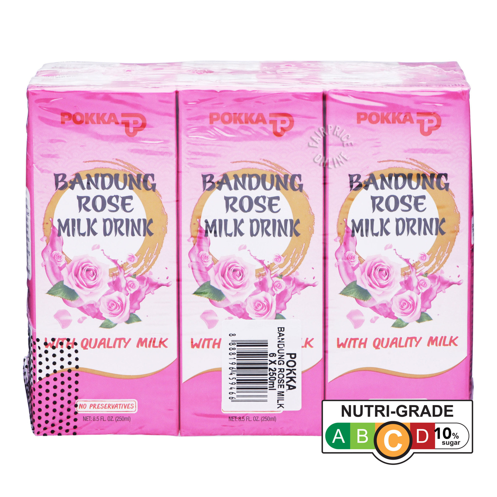 Pokka Bandung Rose Milk Drink | NTUC FairPrice