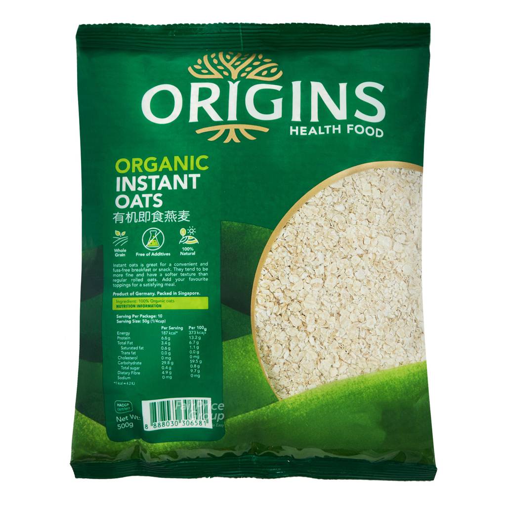 Origins Organic Instant Oats | NTUC FairPrice