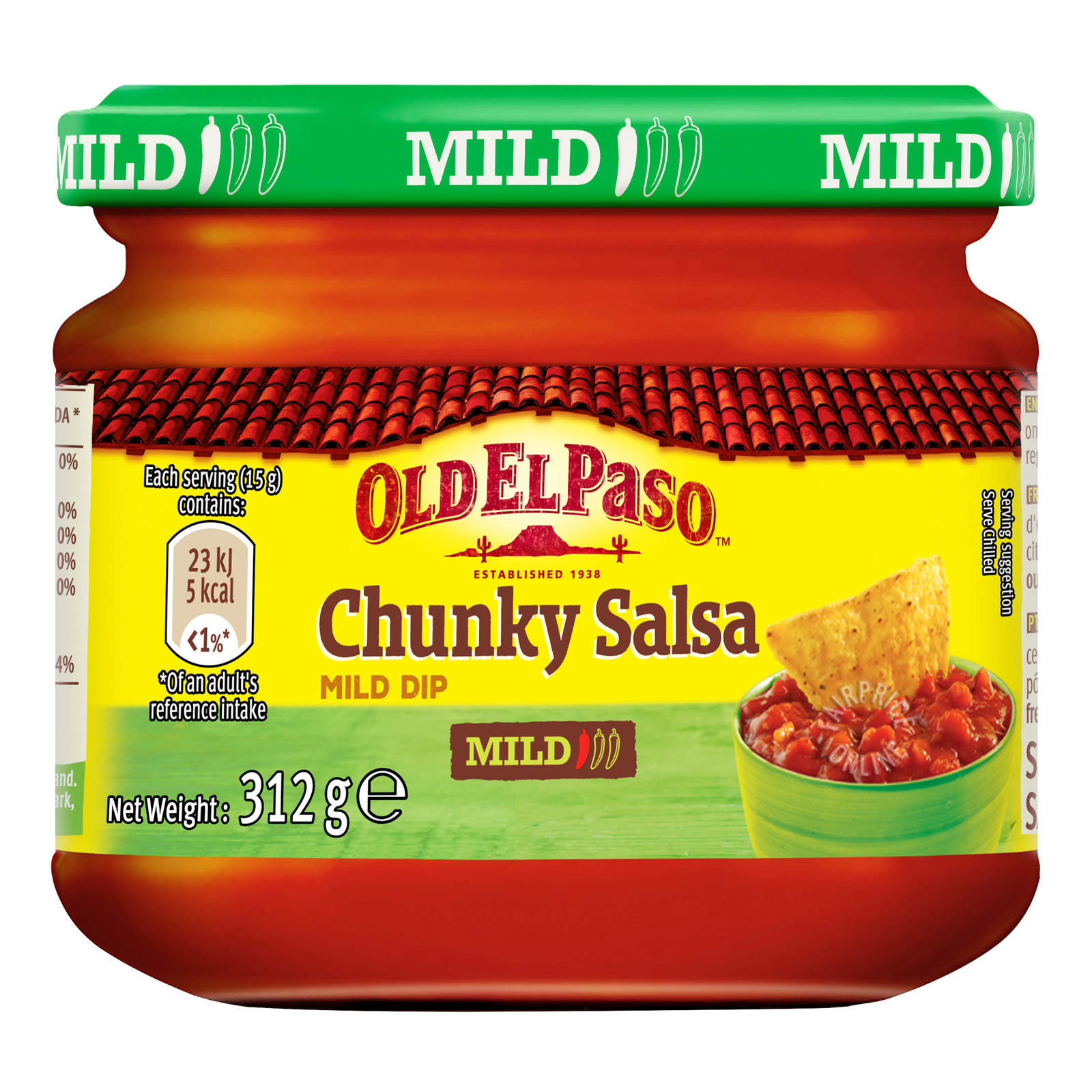 Old El Paso Chunky Salsa Mild Dip - Mild Spicy | NTUC FairPrice