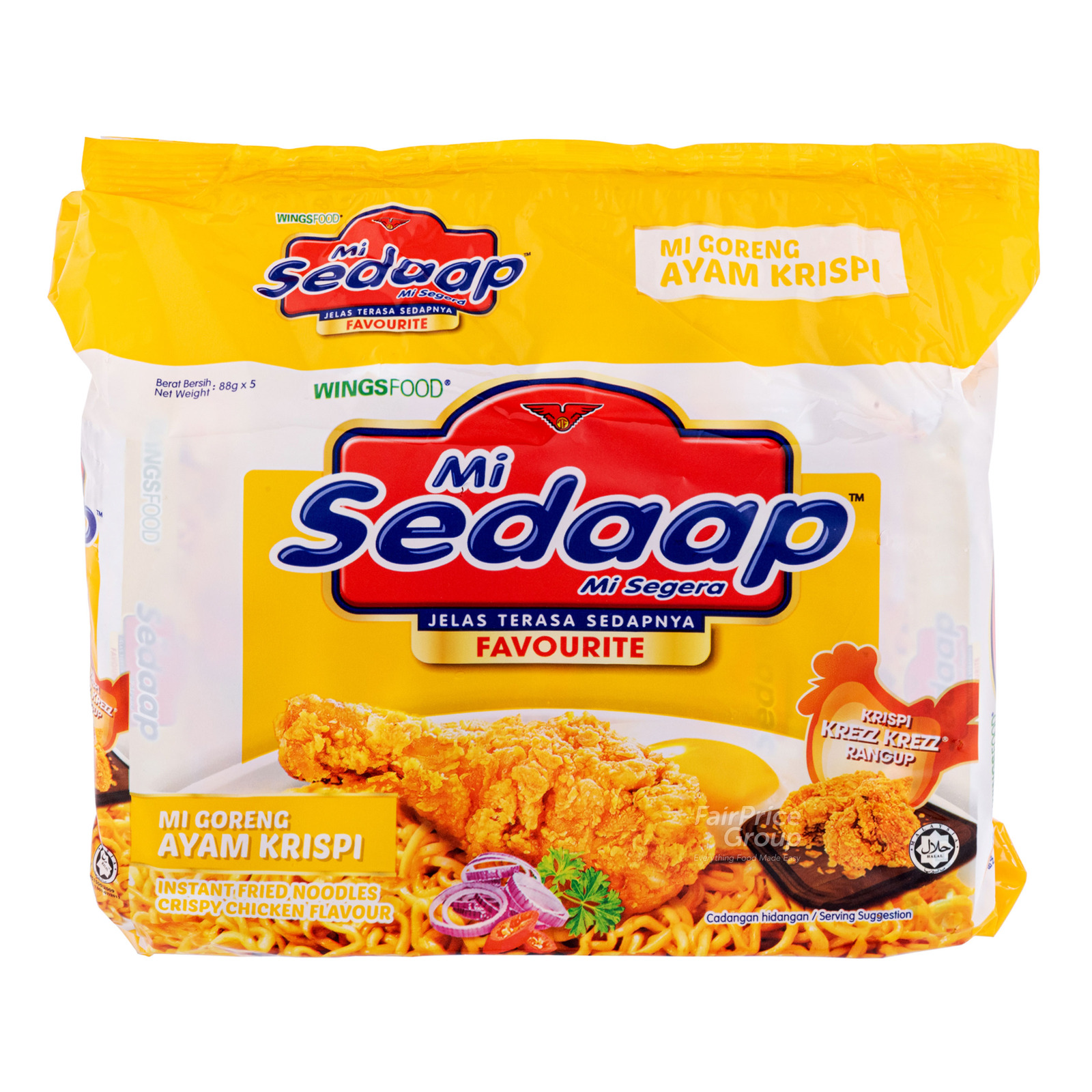 Mi Sedaap Fried Instant Noodles - Crispy Chicken | NTUC FairPrice
