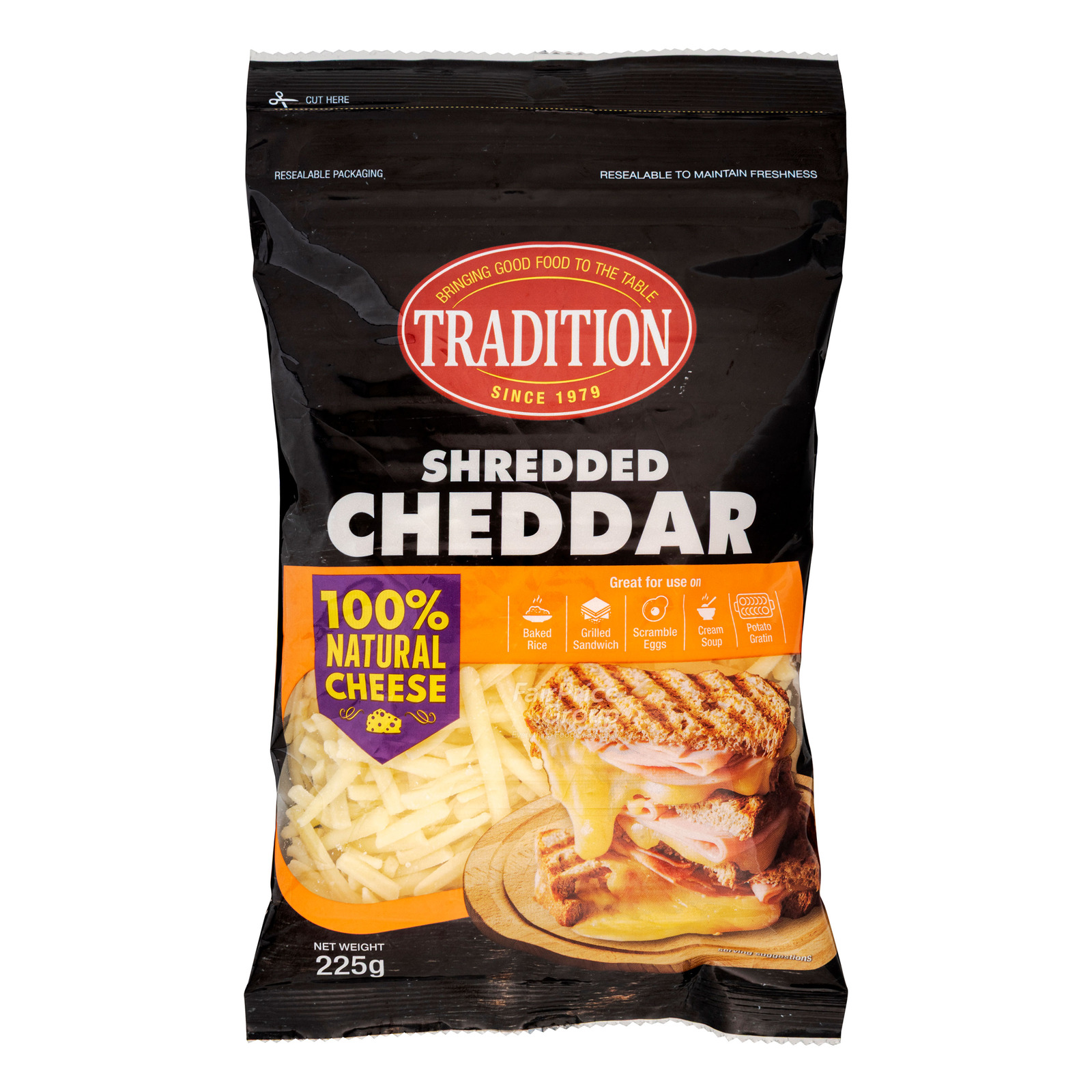 Tradition Shredded Cheese - Cheddar | NTUC FairPrice