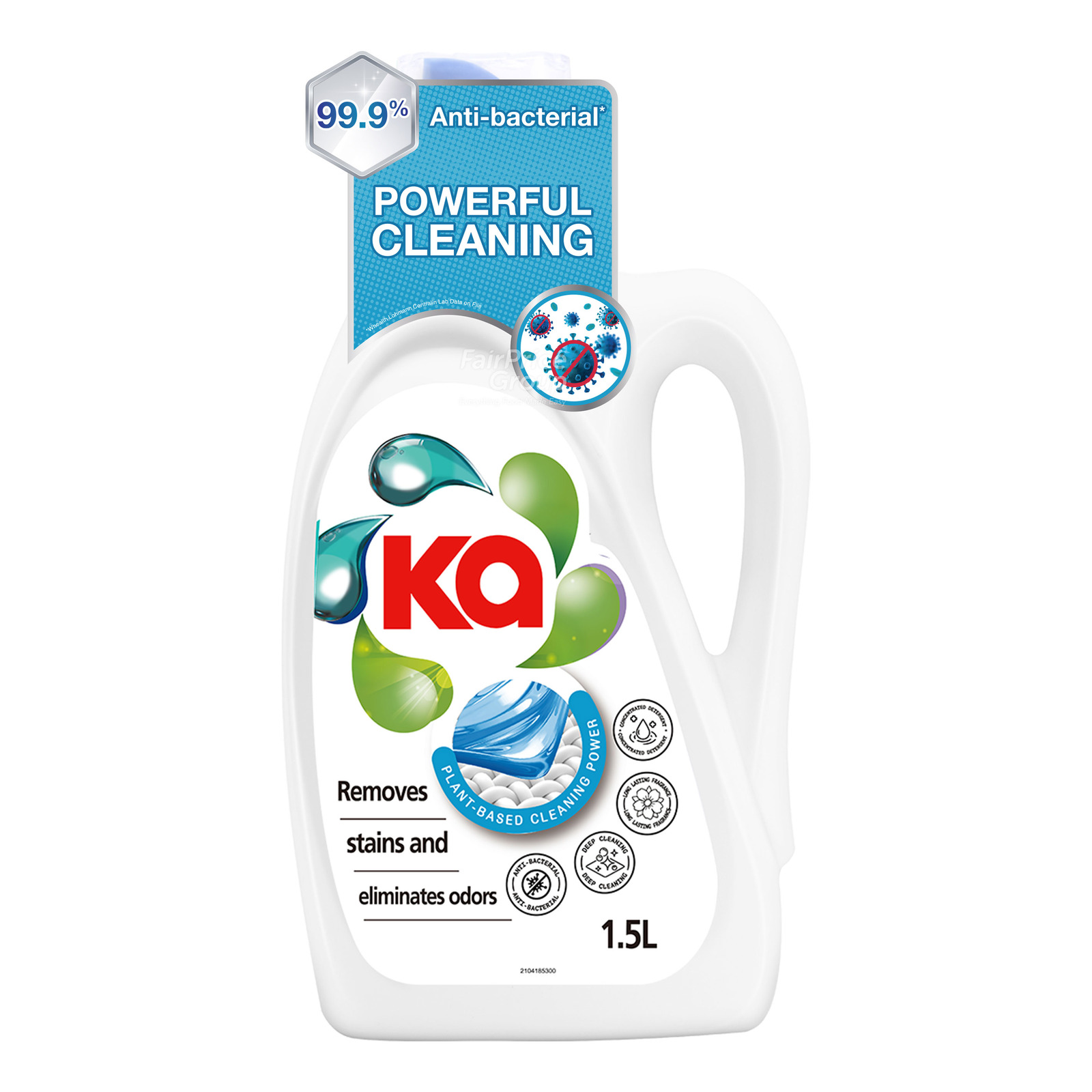 Ka Concentrated Laundry Detergent - Anti-bacterial | NTUC FairPrice