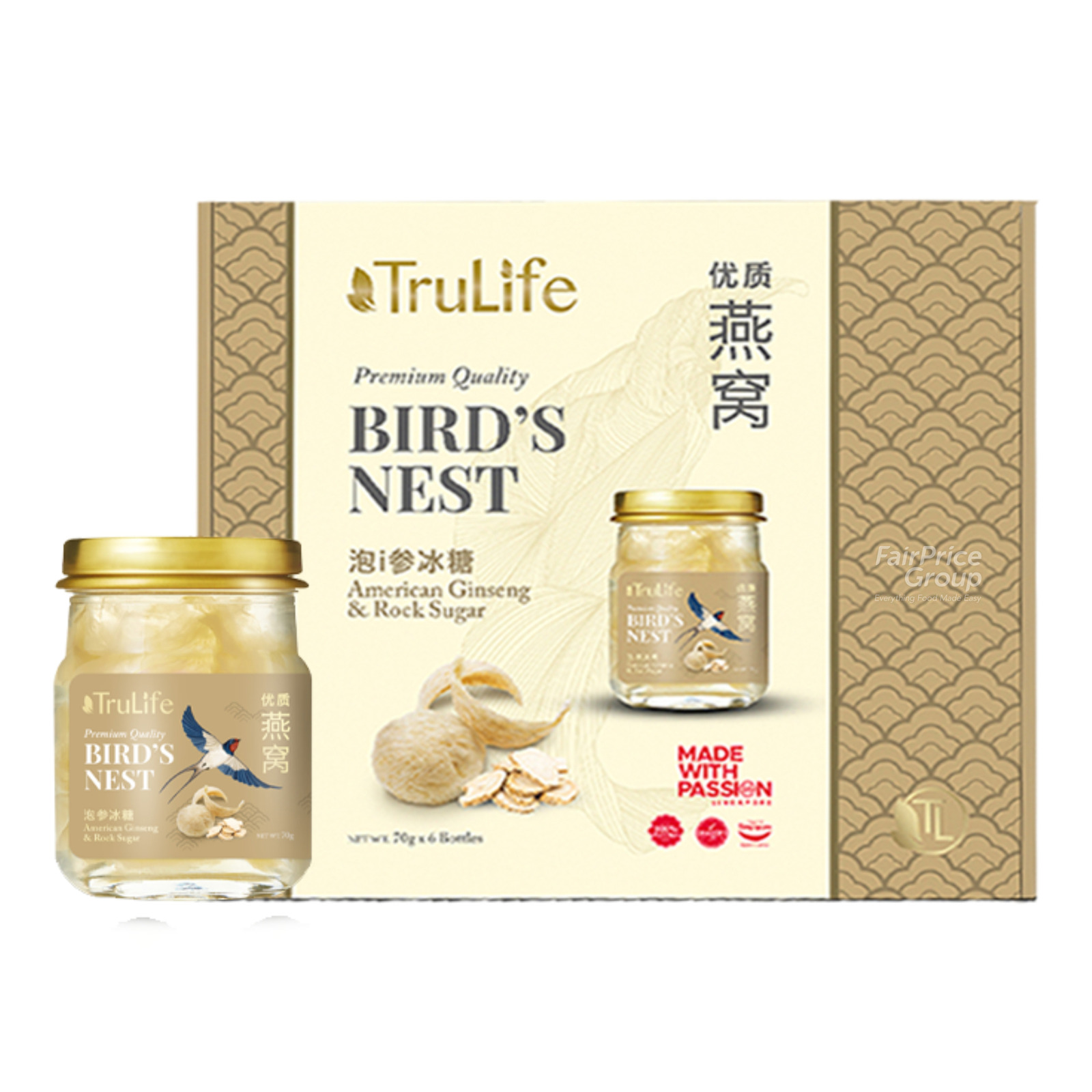 TruLife Bird's Nest American Ginseng & Rock Sugar | NTUC FairPrice