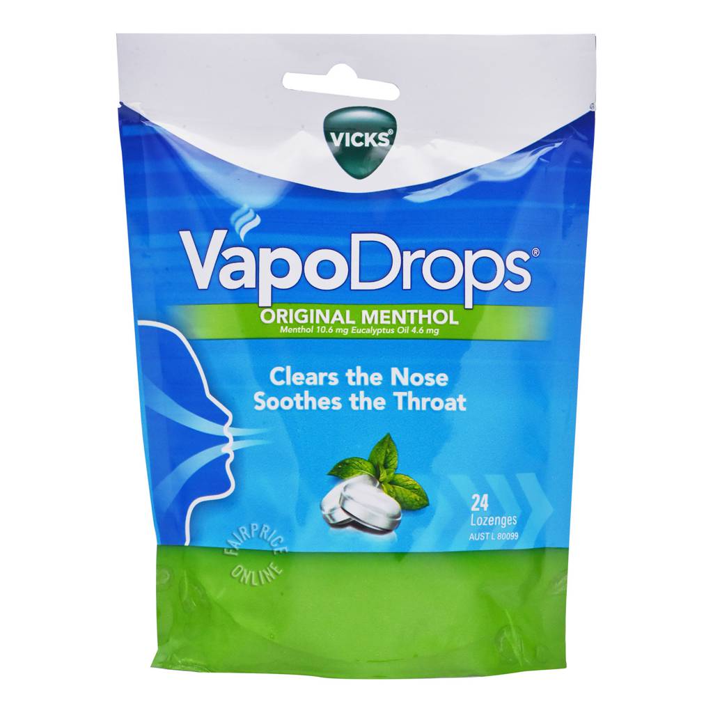 Vicks Vapo Drops - Original Mentol | NTUC FairPrice